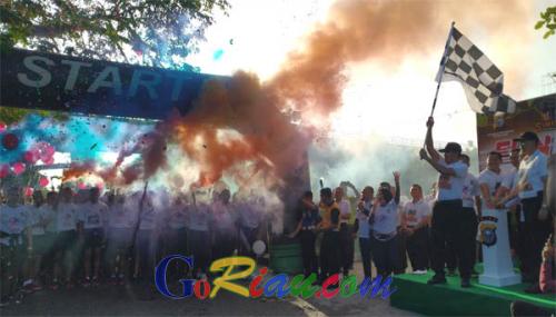 Lepas Peserta Fun Run Polresta Pekanbaru, Wakapolda Riau: Ini Bukti ...